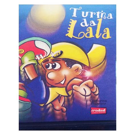 Caderno Brochura Quadriculado 1 4 40 Folhas Credeal Turma Da Lala 01