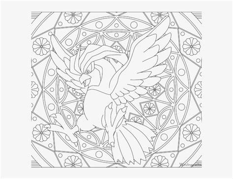 Adult Pokemon Coloring Page Pidgeotto Dragonair Colouring Template