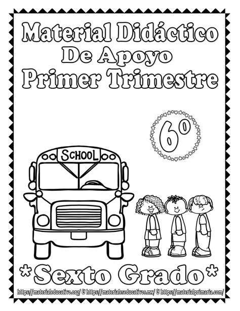 Material Did Ctico De Apoyo Del Sexto Grado Para El Primer Trimestre