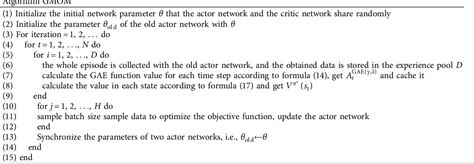 table 2 from gmom an offloading method of dependent tasks based on deep reinforcement learning