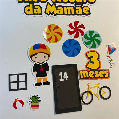 Topo De Bolo Kiko Baby Compre Produtos Personalizados No Elo