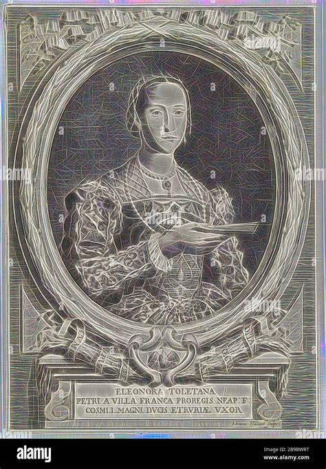 Portrait Of Eleonora Of Toledo Portraits Of The De Medici Series