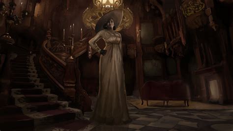 Artstation Lady Dimitrescu