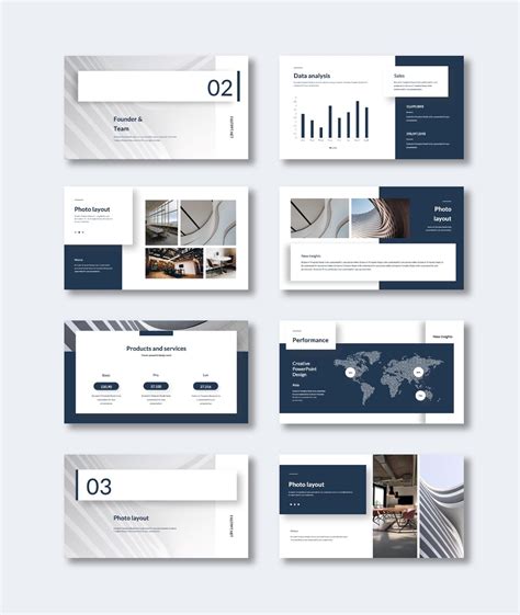 Clean Elegant Business Powerpoint Template Original And High Quality