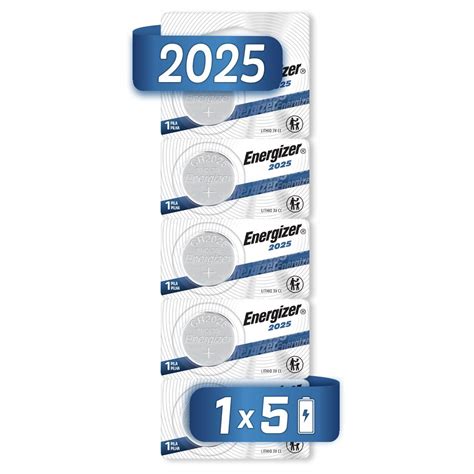 Pila Botón Energizer Cr2025 Litio Tira 5 Unidades Coppel