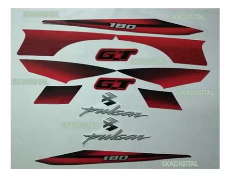Kit Completo De Calcomanías Pulsar Gt 180 en venta en Sumapaz Bogotá D