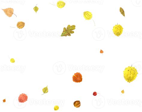 Falling Autumn Leaves 36468511 PNG
