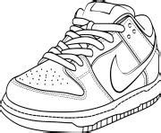 Coloriage Basket Nike Air Jordan Dessin Basket Imprimer