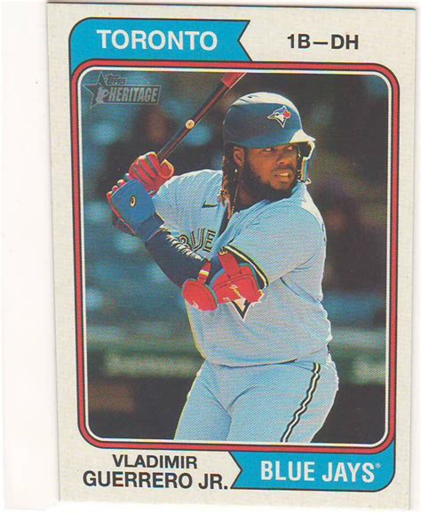 Vladimir Guerrero Jr Mini 460 Prices 2023 Topps Heritage