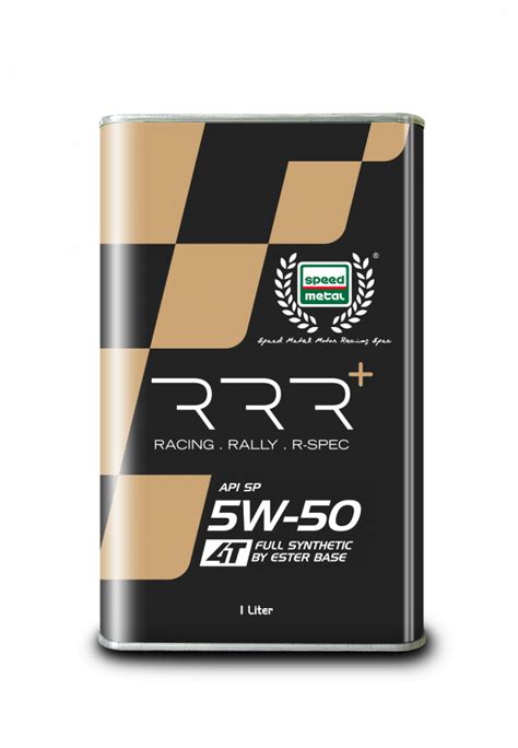 Rrr Plus 4t 5w50 Api Sp 1l Speed Metal