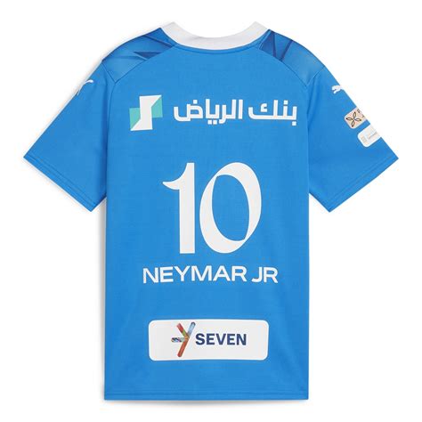 Camiseta de niños 1ª equipación Al Hilal SFC 2023 2024 Neymar Jr