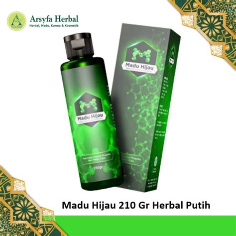 MADU HIJAU HERBAL ASLI ASAM LAMBUNG MAAG KRONIS GERD BPOM Lazada