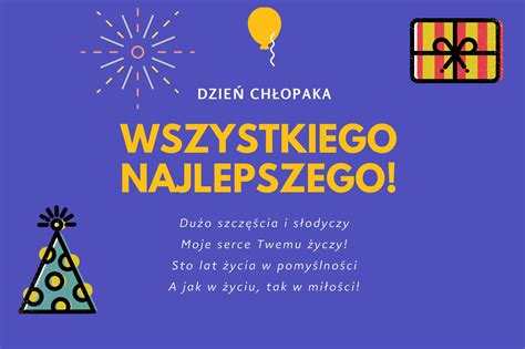 Kartki na Dzień Chłopaka 2024 grafika obrazki oryginalne życzenia