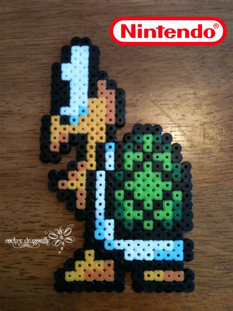 Koopa Troopa In Perler Beads By RockerDragonfly Perler Bead