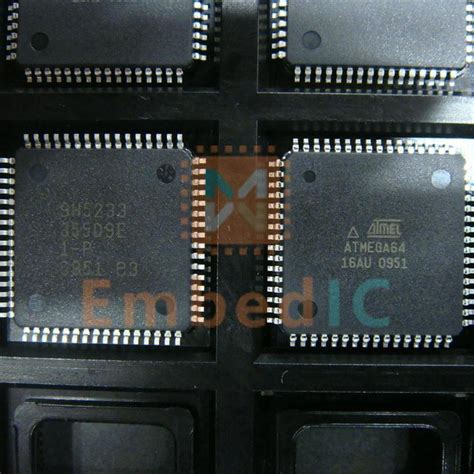 ATMEGA64 16AU Microchip 8bit MCU EmbedIc