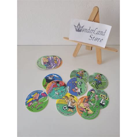 Tazos Cartoon Network Copa Futebol Kit Os 8 Cartoon Network