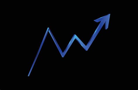 Blue Growth Arrow Success Arrow Isolated 22177059 Vector Art At Vecteezy