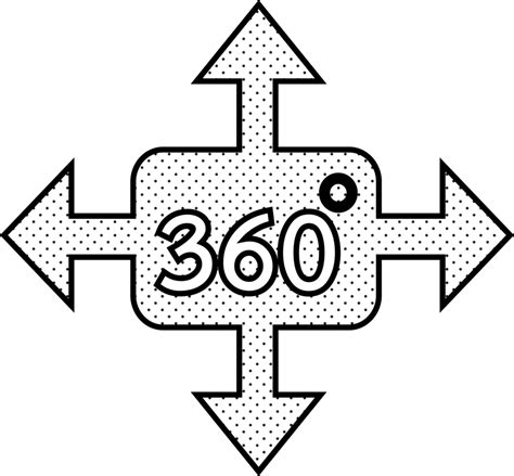 360 Graders Ikon Tecken Symbol Design 10148474 PNG