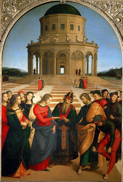 Lo Sposalizio Della Vergine Di Raffaello Arte Svelata