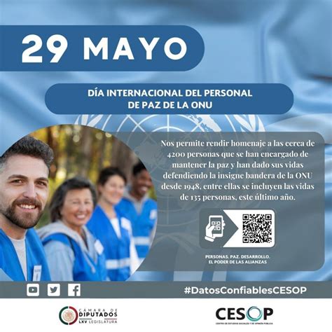 Día internacional del personal de paz de la ONU BLOG CESOP