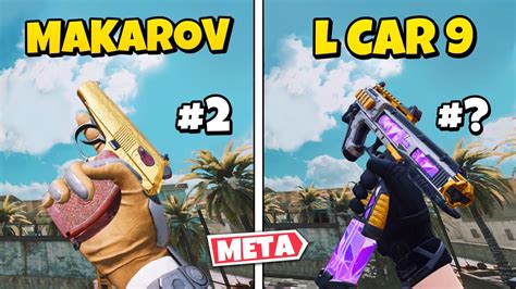 Las Mejores Armas Secundarias Para Ranked En La Nueva Temporada Cod