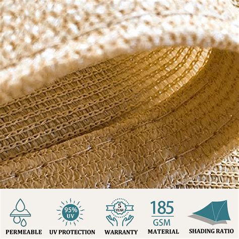 Snapklik Shade Beyond 20X20 Sun Shade Sails Curved Canopy Square