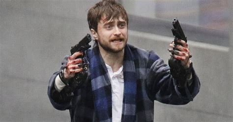 Daniel Radcliffe Gets Trigger Happy On The New Zealand Set Of New Movie