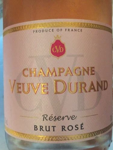 2019 Veuve Durand Réserve Brut Rosé Champagne Vivino