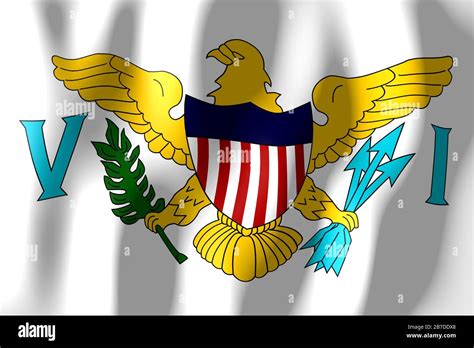 Bandera de islas vírgenes de estados unidos fotografías e imágenes de