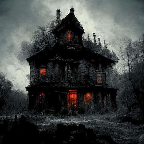 8 000 Scary Haunted House Pictures