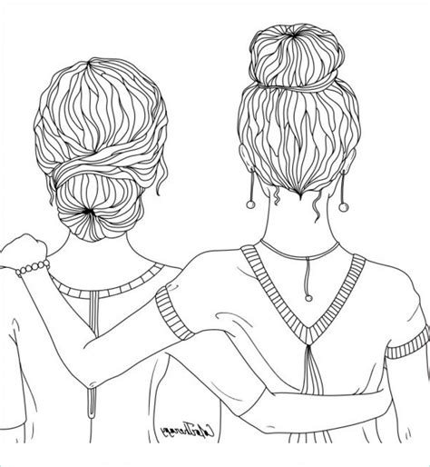 Unique De Best Friend Dessin Photos Coloriage Coloriage