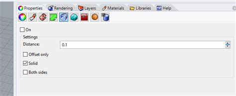extract surface thickness with python script scripting mcneel forum