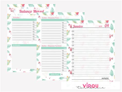 Planner Download 2019 Virou Tendencia Blog Virou Tendência
