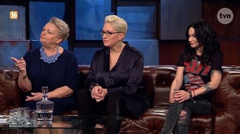 Kuba Wojewódzki Anna Seniuk z córką i Ewelina Lisowska WP Teleshow