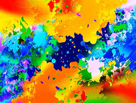 Farbkleckse Farben Bunt Kostenloses Foto Auf Pixabay