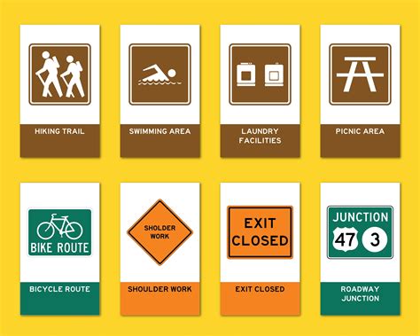 141 USA Road Sign Flashcards Traffic Sign Street Signs Etsy UK