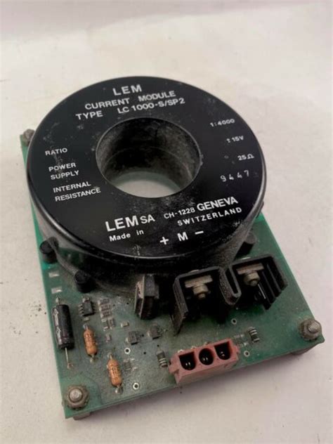 Lem It S Sp Ultrastab Current Transducer A Ebay
