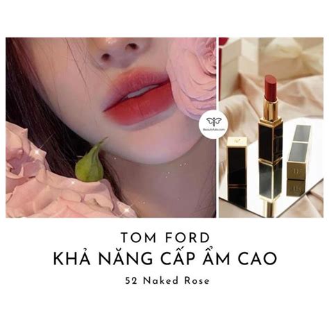 Son Tom Ford 52 Naked Rose Satin Matte Màu Hồng Khô Giá Tốt