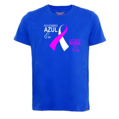 Aprender Sobre 79 Imagem Modelo De Camisa Outubro Rosa E Novembro Azul