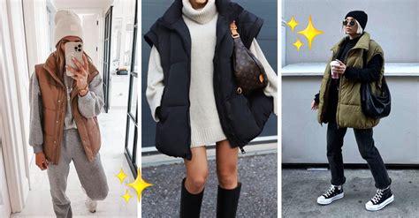 15 Outfits With Which You Can Combine Your Oversize Vests This Winter