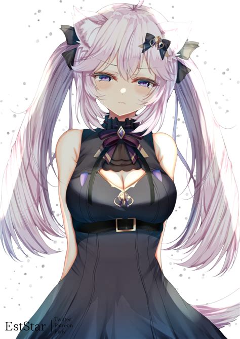 Nyatasha Nyanners And Nyatasha Nyanners Vshojo Drawn By Aties20