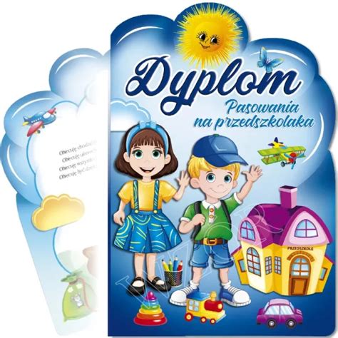 Dyplom Pasowania Na Przedszkolaka
