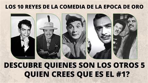 Top 10 actores Comicos de la época de oro del cine mexicano YouTube
