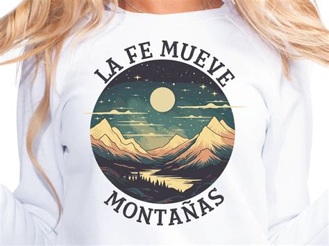 La Fe Mueve Montanas Png Jesus Png Png Sublimacion Png Etsy Australia