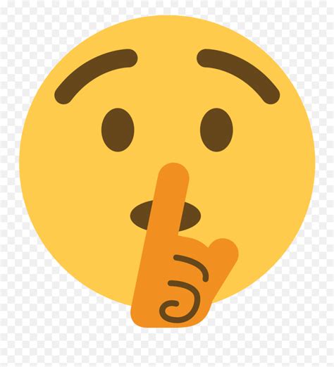 Shushing Face Emoji Emoji Silencio Png Emoticones Png Free