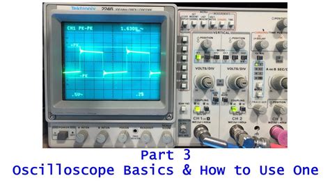 Oscilloscopes For Audio Part Oscilloscope Basics How To Use