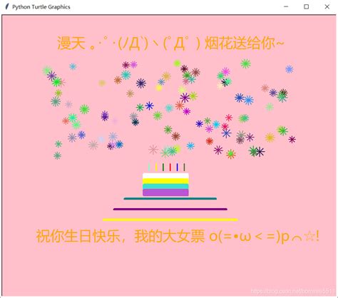 python 用python制作送给女票的生日礼物 用编程给女朋友准备生日礼物python csdn博客