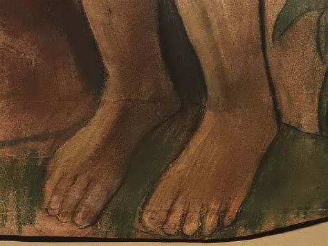 GAUGUIN 1892 94 Terre Délicieuse Pastel Iowa Detail 27 TAGS