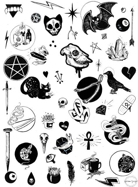 Update More Than 80 Witchy Flash Tattoos Latest In Cdgdbentre