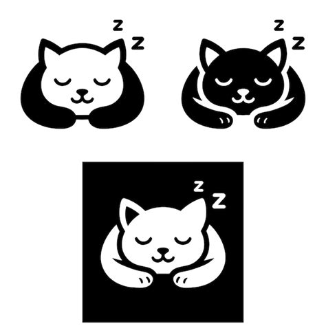 Conjunto De Ilustraciones Vectoriales De Gatos Lindos Vector Premium